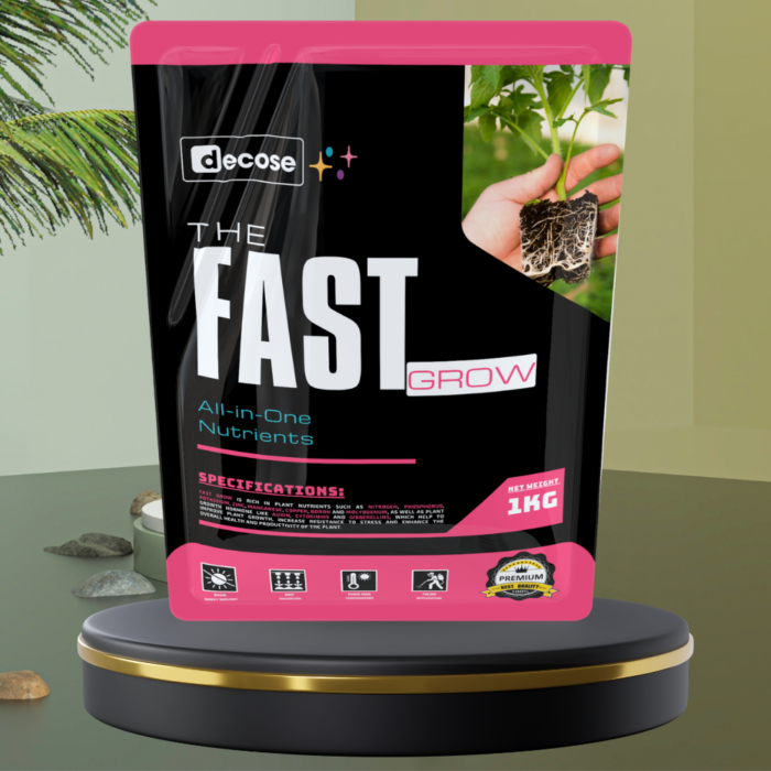 Fast Grow 100% – All-in-One Plant Nutrient Mix (1 Kg) | Decose